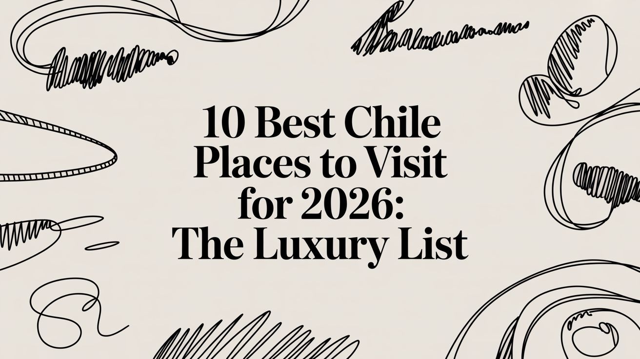 10 Best Chile Places to Visit for 2026: The Luxury List | HauteBlack