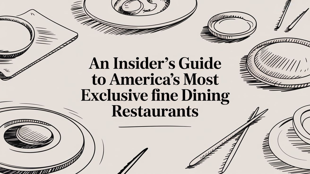 An Insider's Guide to America's Most Exclusive Fine Dining Restaurants ...